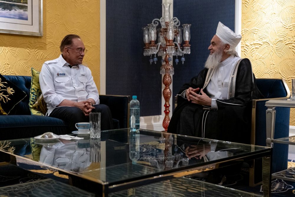 Anwar terima kunjungan Imam Masjid Al-Aqsa - x-press Malaysia